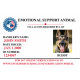 Emotional Support Animal Identification Card | United Service Dog